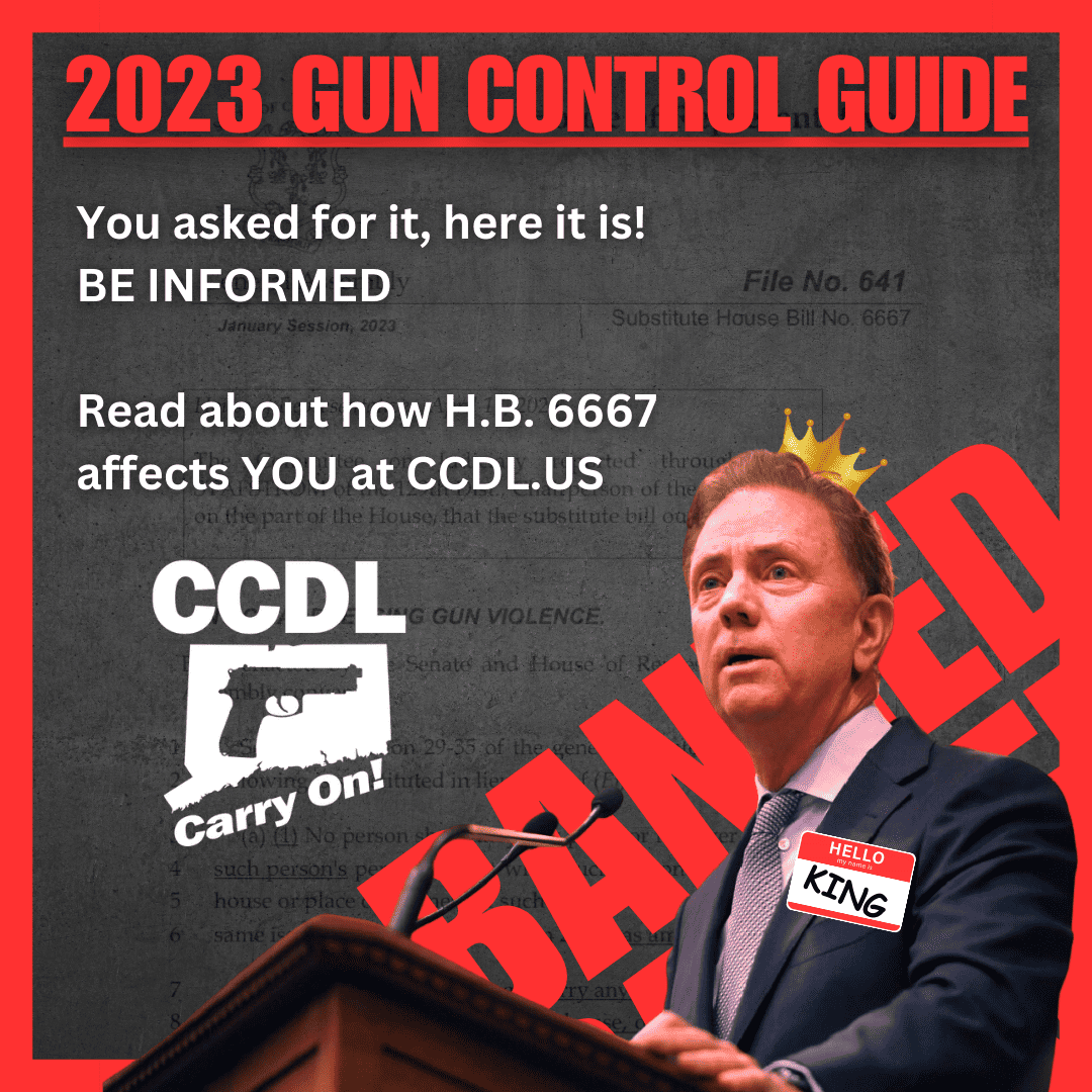 2023 GUN CONTROL GUIDE: CT Firearms After H.B. 6667 - Connecticut ...