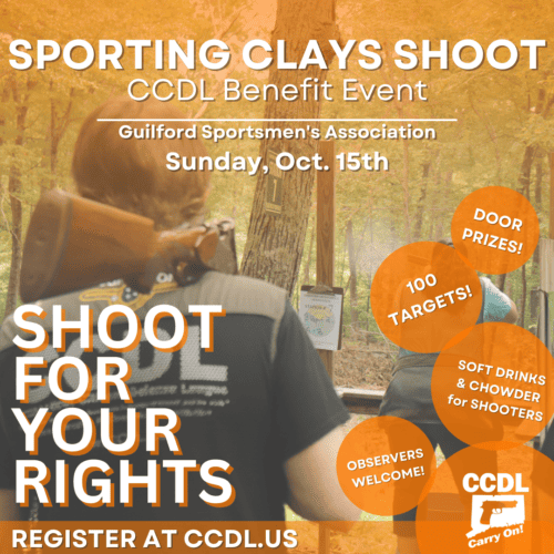 10/15/23 Sporting Clays Event! - Connecticut Citizens Defense League